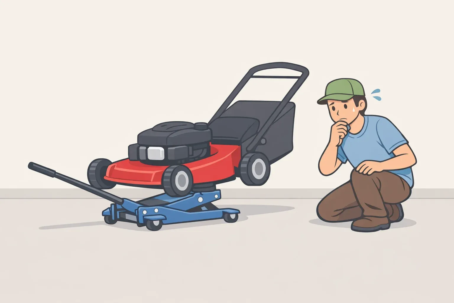 Can You Use a Car Jack to Lift a Lawn Mower Safely?