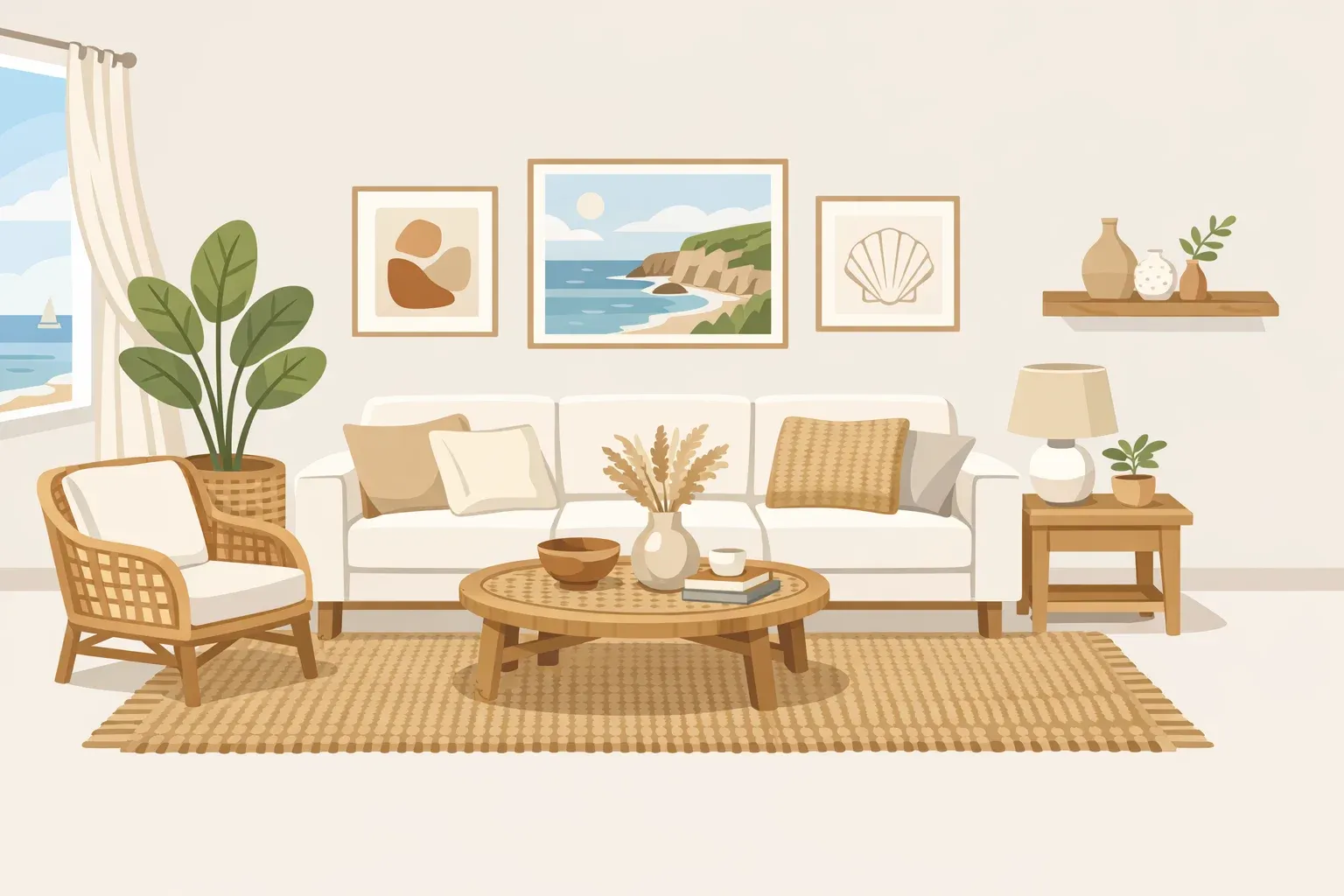 How to Do a First Apartment Living Room Makeover on Any Budget