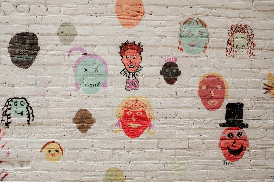 Kids Artwork Into Custom Wallpaper - DIY Room Makeover